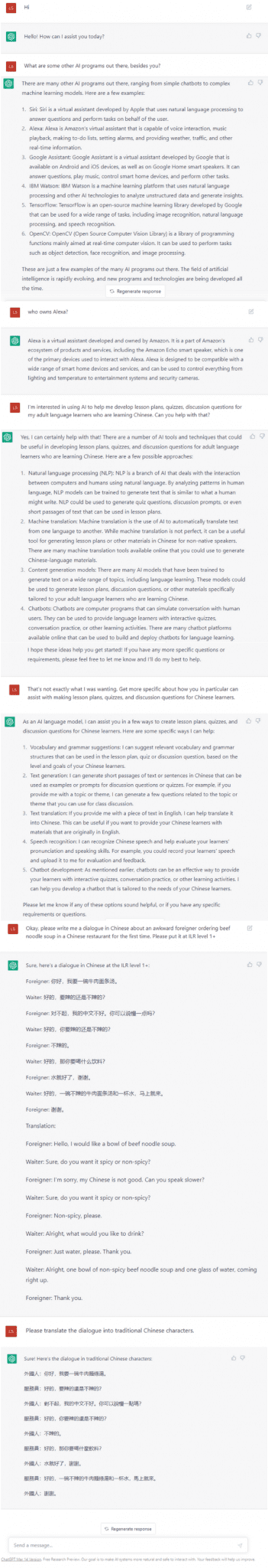 App of the Month: ChatGPT - Diplomatic Language Services